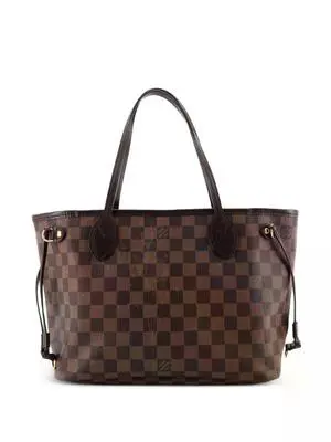 LOUIS VUITTON Damier Pm Tote Bag - Brown