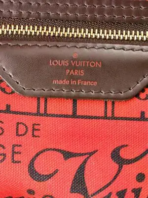 LOUIS VUITTON Damier Pm Tote Bag - Brown