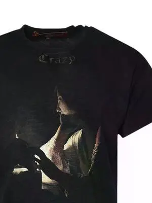 CRAZY CLOWN L.A. Georges De La Tour-print T-shirt
