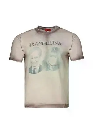 LA MASKARADE Brangelina-print T-shirt