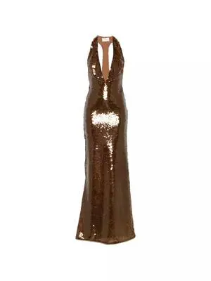 Women's Plunging Neckline Evening Dresses