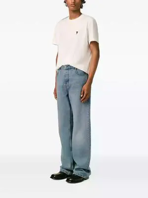 AMI Paris Large-fit Cotton Jeans