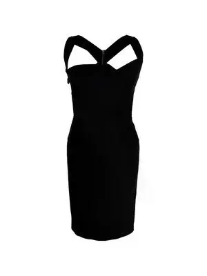 Roland Mouret Square-neck Dress - Black