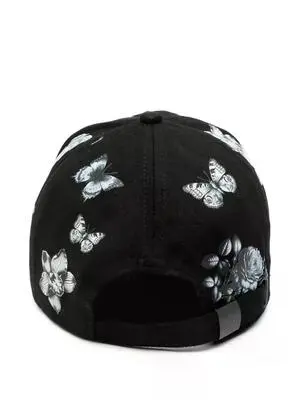 Versace Logo Print Baseball Cap