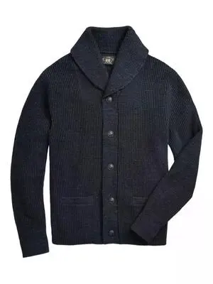 Ralph Lauren Shawl-collar Cotton Cardigan - Blue