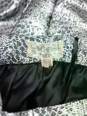 Giambattista Valli Leopard Print Pleated Midi Skirt