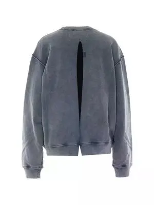 HAIKURE Distressed Back-split Sweater
