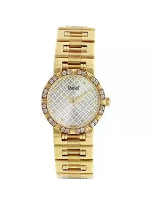 PIAGET Dancer 23mm Watch With Diamond Bezel - White