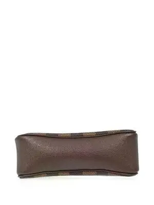 LOUIS VUITTON 2002 Damier Ebène Trousse Shoulder Bag