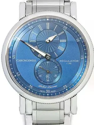 CHRONOSWISS Regulator Classic 40mm Watch - Blue