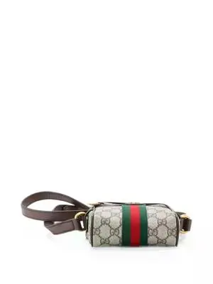 Gucci Ophidia Gg Coated Canvas Mini Messenger Bag