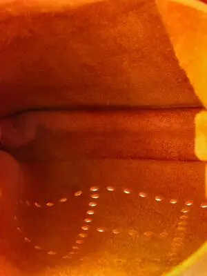 Hermès Evelyne Bag Gen Iii Clemence Pm Crossbody Bag - Orange