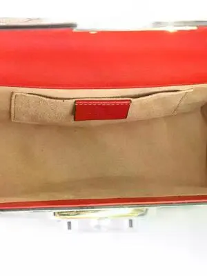 Gucci Padlock Printed Gg Coated Canvas Small Shoulder Bag