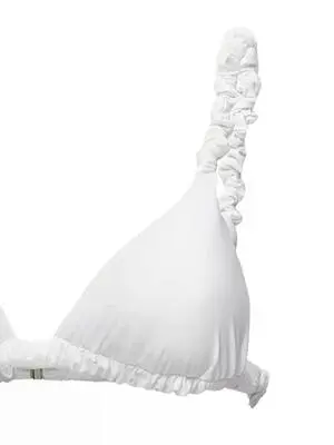 ME FUI Ruffled Triangle Bikini