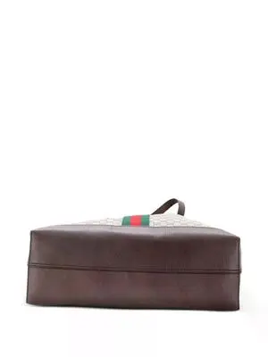 Gucci Ophidia Soft Gg Coated Canvas East West Tote Bag