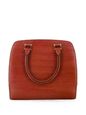 LOUIS VUITTON Pont Neuf Handbag Epi Leather Pm Satchel - Brown