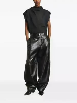 Soeur Sleeveless Funnel Neck Top