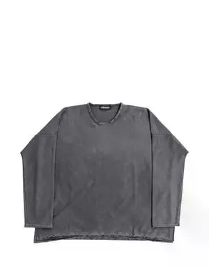 CASEY CASEY Overdyed Long-sleeve T-shirt - Grey