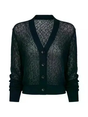 Veronica Beard Ingraham Open-knit Cardigan