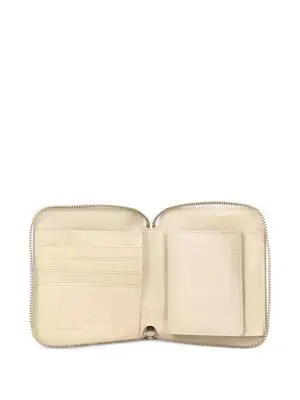 Comme Des Garçons Zip-around Leather Wallet - Neutrals
