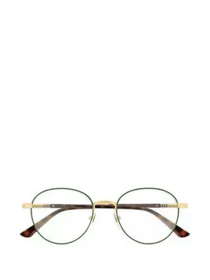 Gucci GUCCI Round Frame Glasses Green