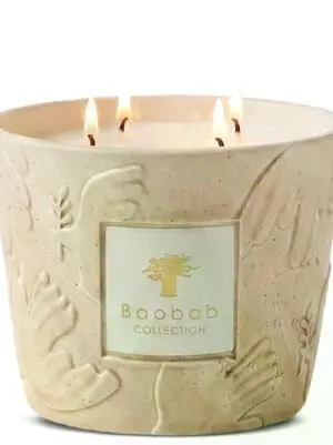 BAOBAB COLLECTION Paloma Embossed Ceramic Scented Candle