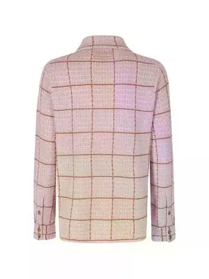 Guest In Residence Dylan Check-pattern Shirt - Pink