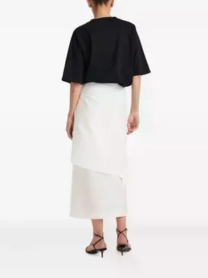 RÓHE Shirt-wrap Detailed Maxi Skirt