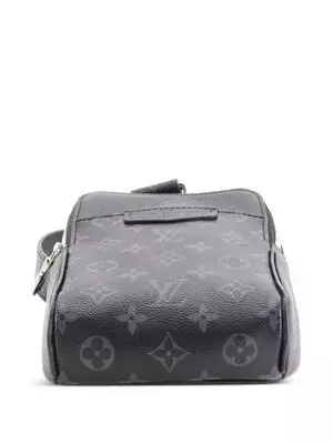 LOUIS VUITTON Monogram Taigarama Outdoor Slingbag - Black