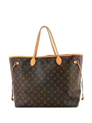 LOUIS VUITTON Neverfull Nm Monogram Canvas Gm Tote Bag