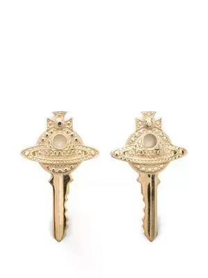 VIVIENNE WESTWOOD Orb Key Earrings - Gold