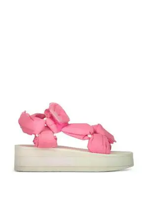 Red Valentino Open-toe Touch-strap Sandals - Pink