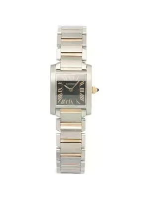 Cartier Tank Française 20mm Watch - Black