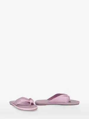 Red Valentino Open-toe Ruched Sandals - Pink