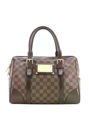 LOUIS VUITTON Damier Berkeley Shoulder Bag - Brown