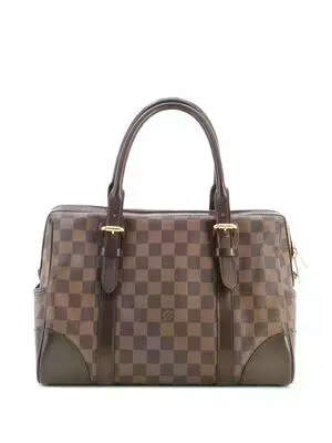 LOUIS VUITTON Damier Berkeley Shoulder Bag - Brown
