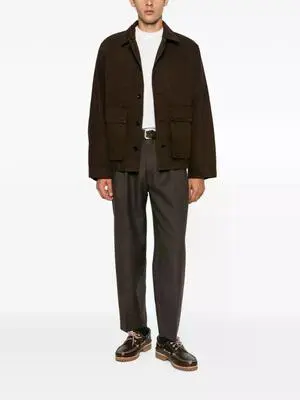 BRIGLIA 1949 Pleated Straight-leg Trousers