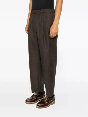 BRIGLIA 1949 Pleated Straight-leg Trousers