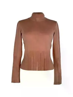 Alaïa Turtleneck Sweater - Pink
