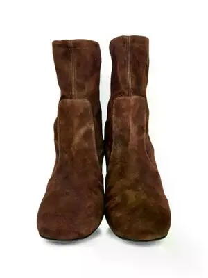 STUART WEITZMAN Sleek 60 Suede Ankle Boots