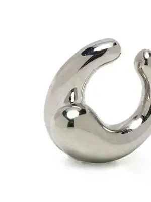 PANCONESI Intertwined-hoop Earrings - Silver
