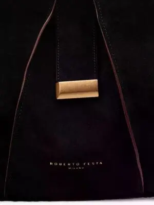 Roberto Festa Eloise Large Suede Tote Bag