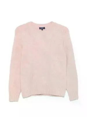 Soeur Ribbed-trim Sweater - Pink