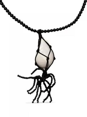 Mayol Beaded Shell Pendant Necklace