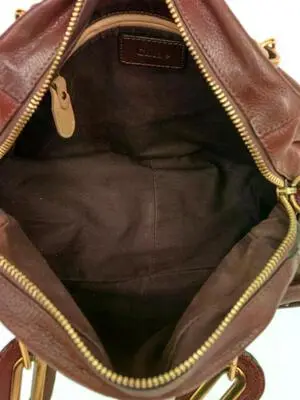 Chloé 2000-2026 Medium Leather Paraty Satchel