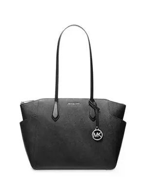 Michael Kors Marilyn Medium Saffiano Leather Tote Bag - Black