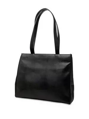 FERRAGAMO 2000-2026 Lizard Embossed Leather Vara Tote Bag