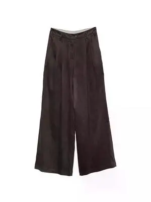 ALYSI Pleated Wide-leg Trousers