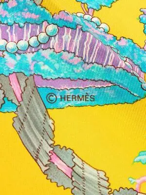Hermès 2000-2026 Le Sacre Du Printemps Silk Scarf 90 Scarves