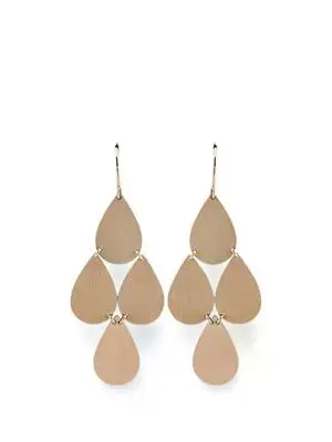 Irene Neuwirth Four-drop Chandelier Earrings - Pink